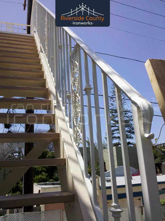 Iron Stairs - Riverside County Ironworks